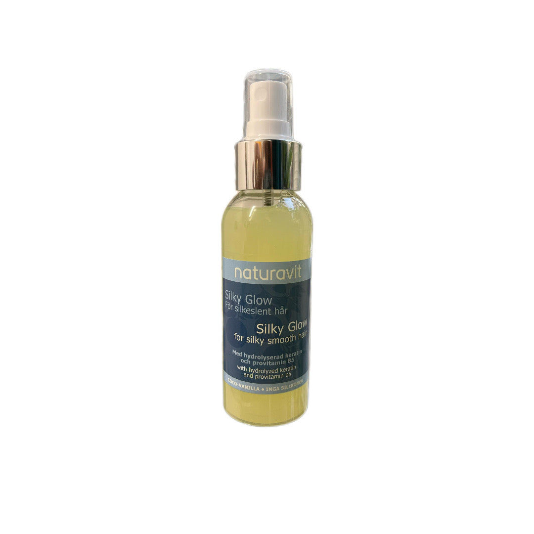 Silky Glow Smoothing Hair Spray – Shine & Softness Without Silicones